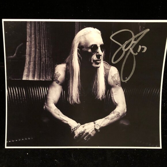 Art | Dee Snider Of Twisted Sister Signed 8x1 Photo Photograph 2017 ...